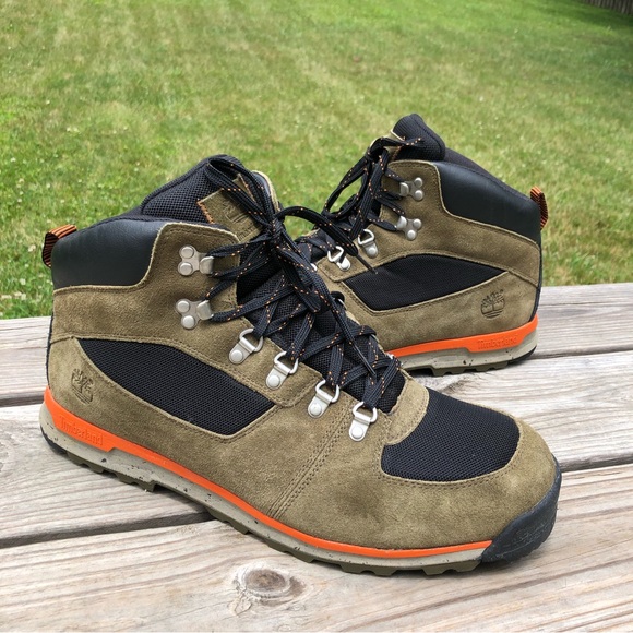 Timberland | Shoes | Timberland Gt Scramble Mid Hiking Boots Olive ...